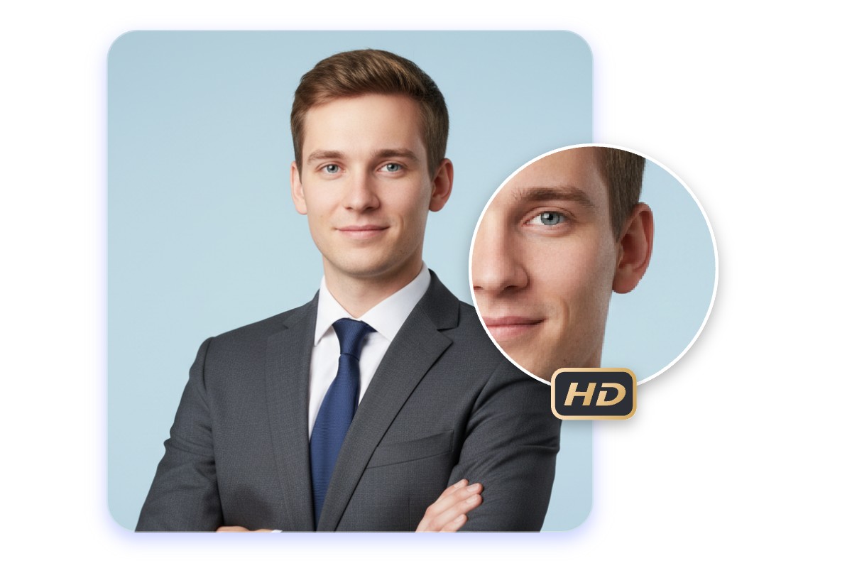 Add Blue Background to Photo: Change Background to Blue | Fotor