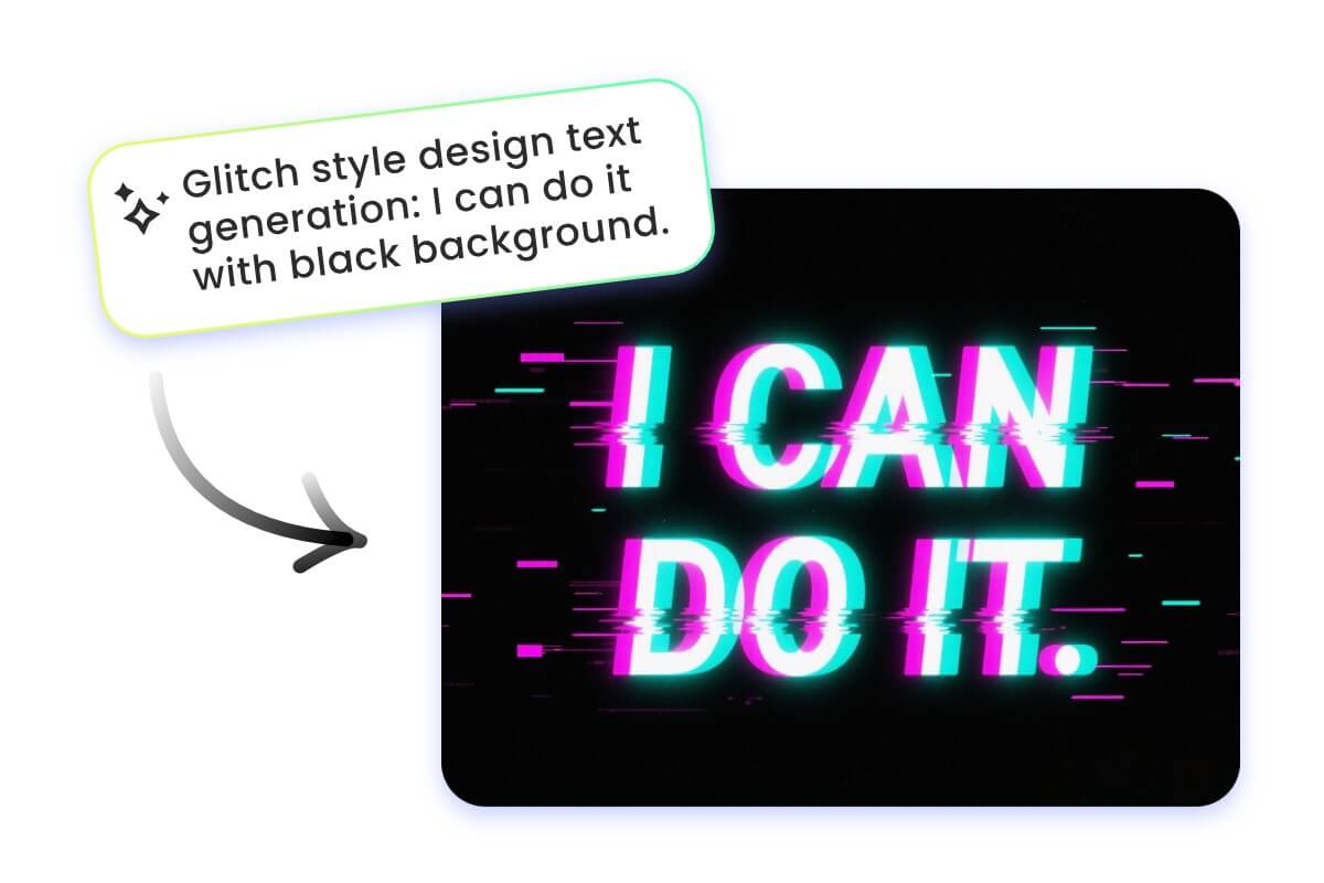 AI Glitch Effect: Create Glitch Art from Photo Online for Free | Fotor