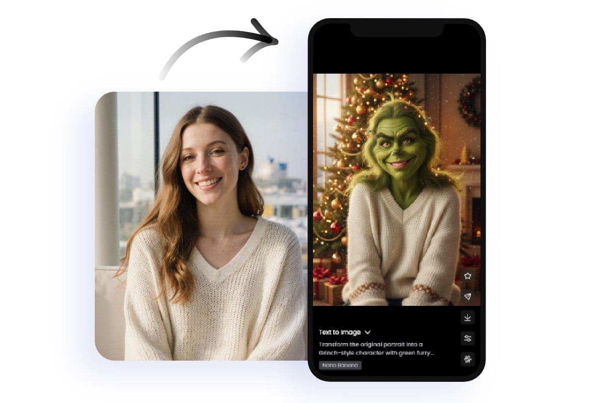 Grinch Filter: Grinch Yourself Online Free | Fotor