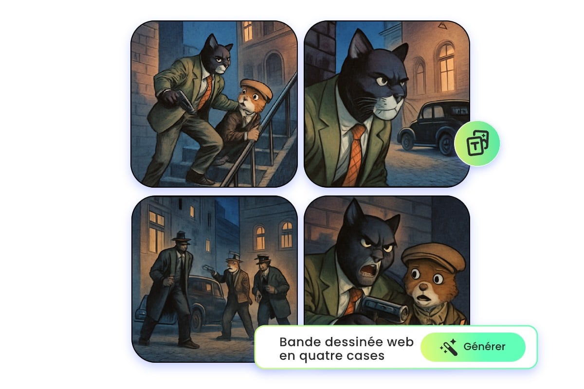 Créer une BD avec l'IA gratuitement en ligne | Fotor