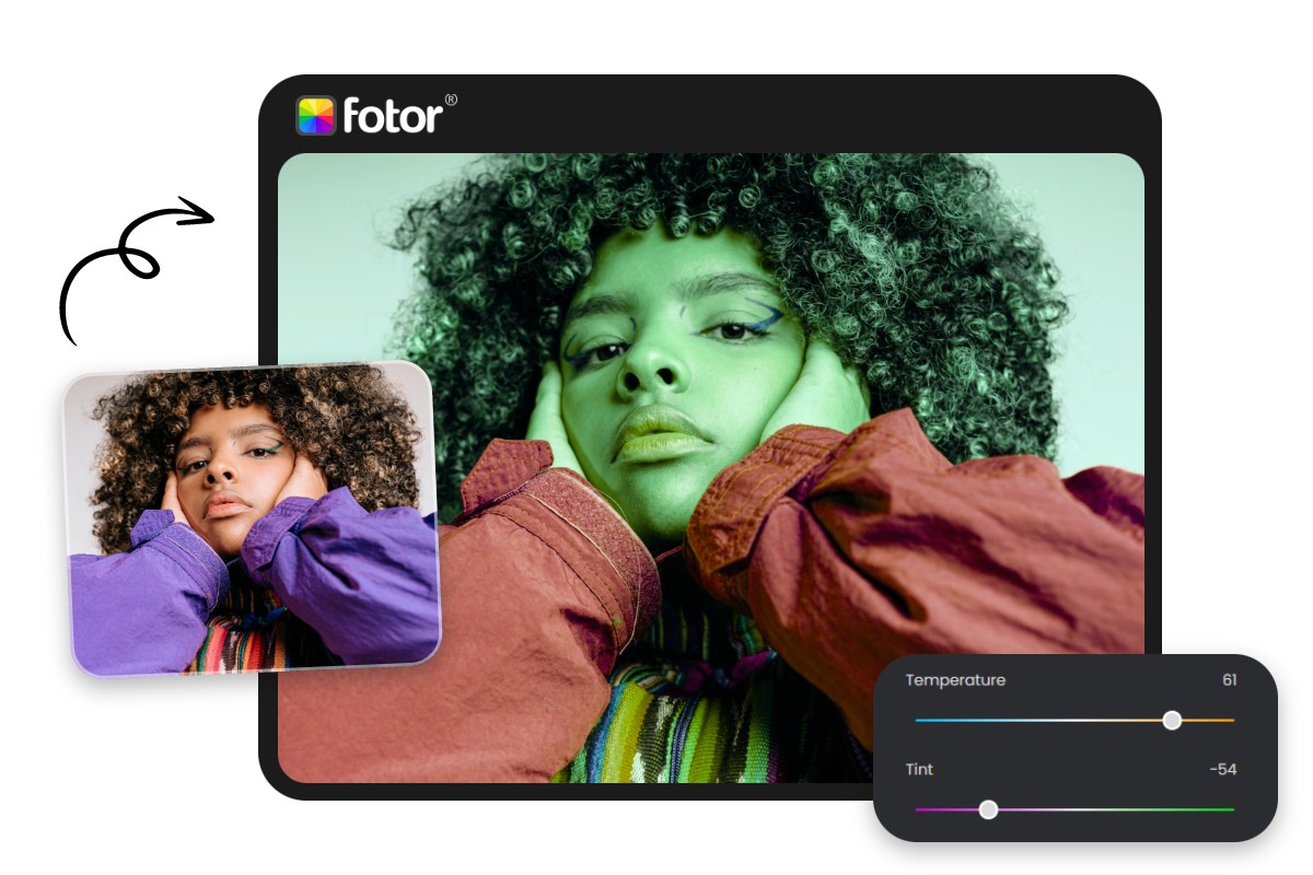 Duoton-Bild: Coole Duoton-Effekte online erstellen | Fotor