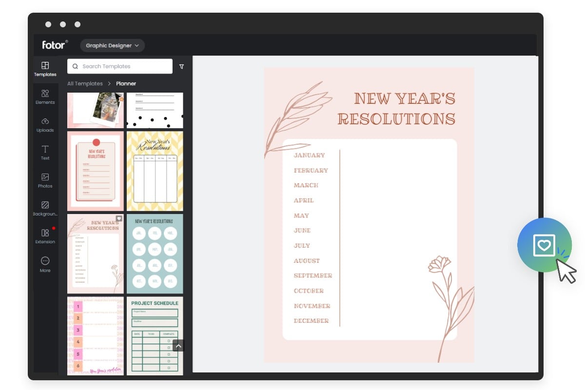 Free Planner Maker Online: Customize Digital Planners | Fotor
