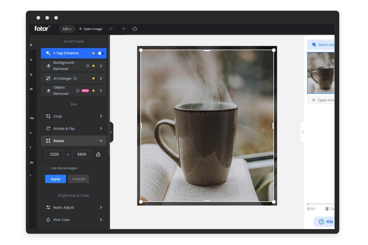 Reduce Image Size Online With Photo Size Reducer Fotor