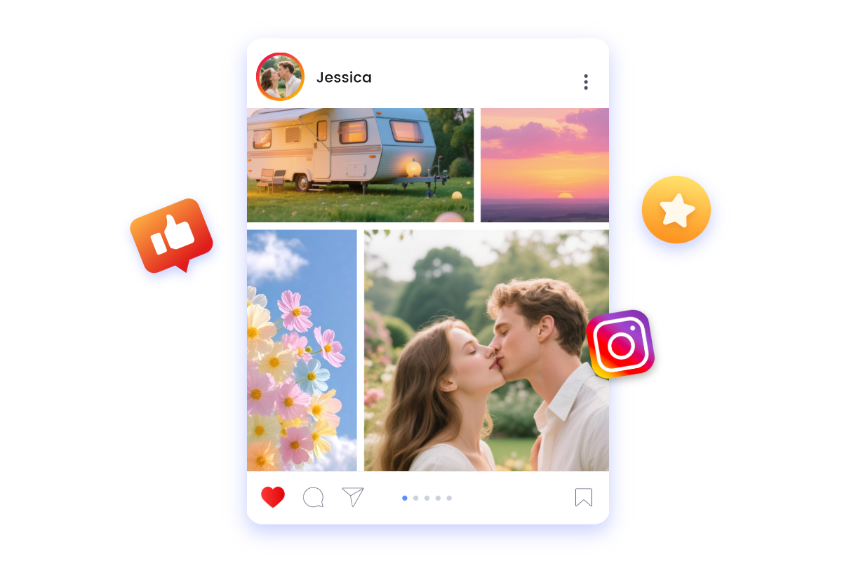 Photo Grid Maker Online for Free | Fotor