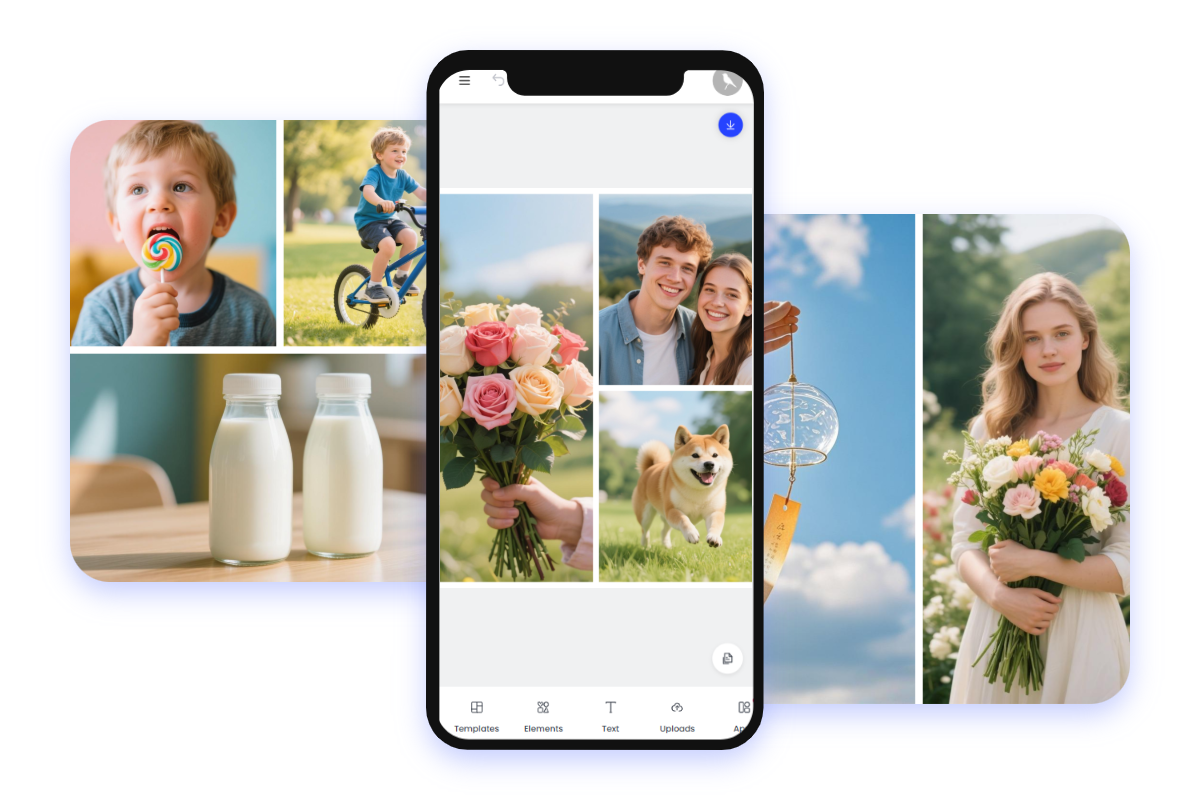 Photo Grid Maker Online for Free | Fotor