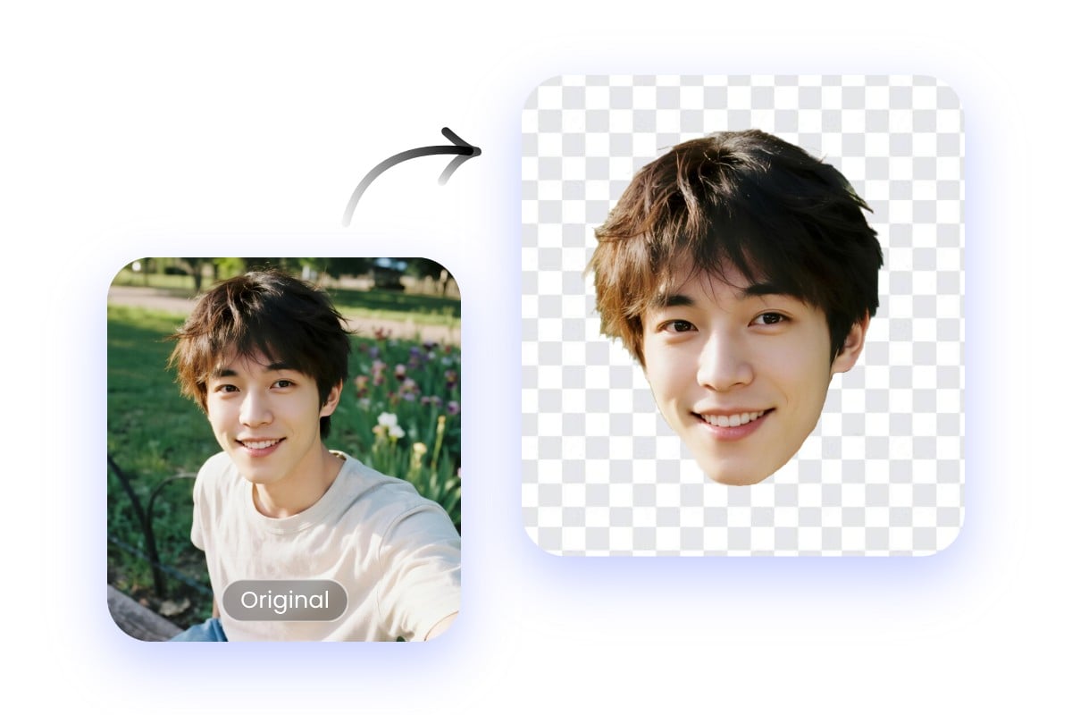 【無料】パソコンで写真から人物を切り抜きサイト-Fotor