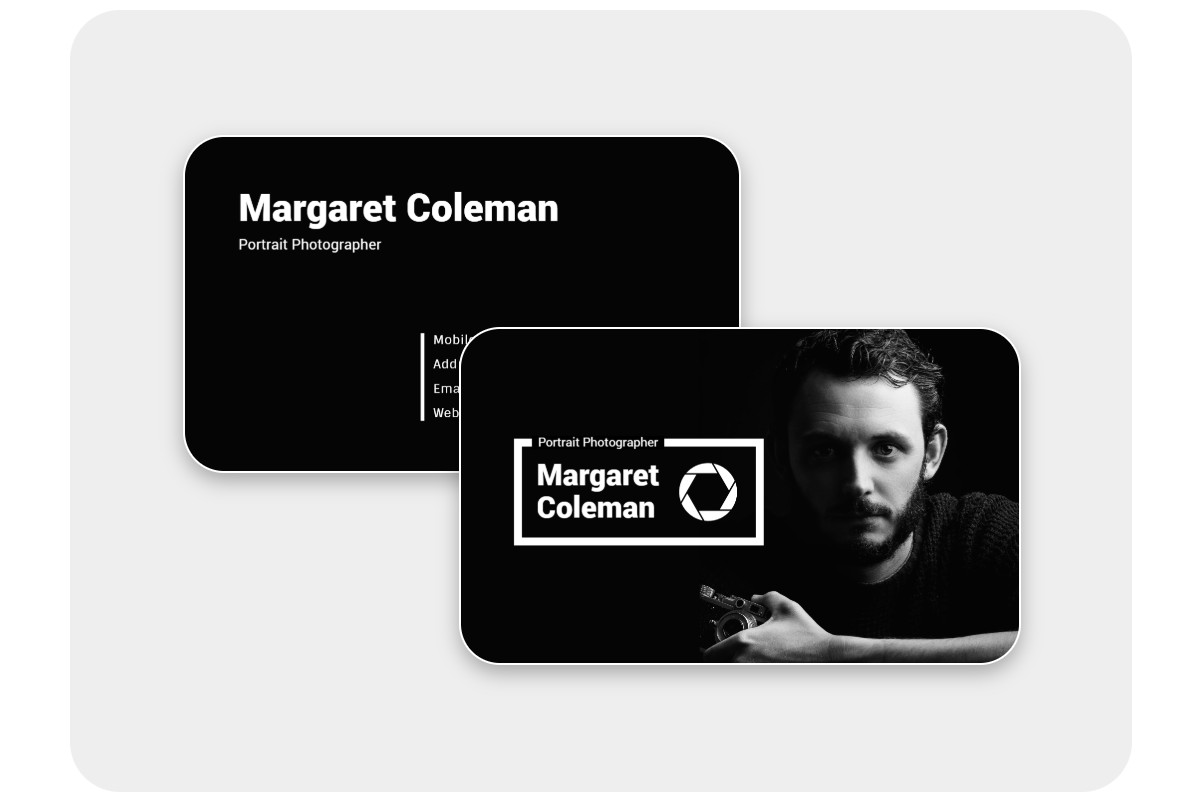 Fotor Business Cards: Easily Design Professional Name Cards Online for ...