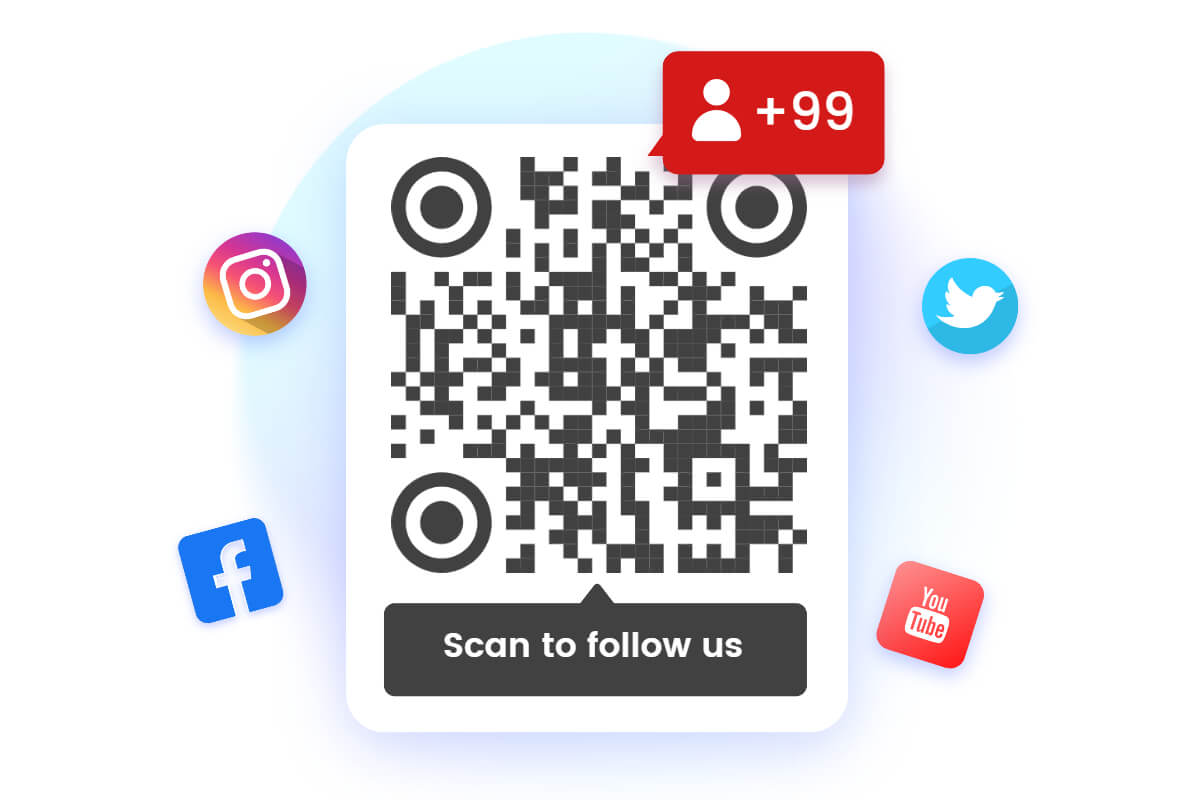 Create A Custom Social Media QR Code To Get More Scans Fotor Create A Custom Social Media QR Code To Get More Scans Fotor