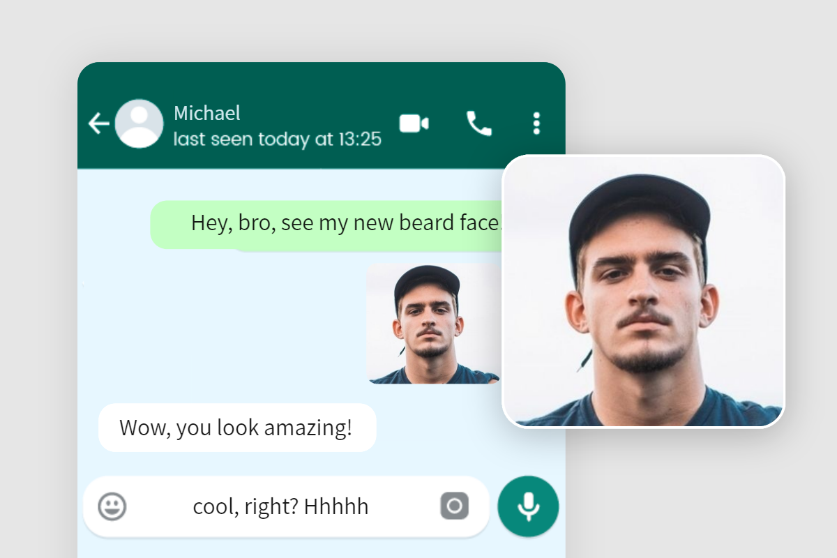 Beard Filter: Transform You to Beard Face Online with AI | Fotor Beard Filter: Transform You to Beard Face Online with AI | Fotor