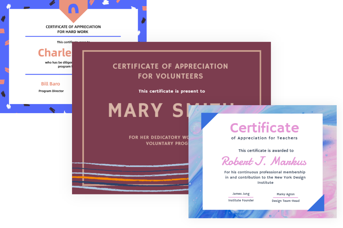 Design Certificate Of Appreciation With Free Certificate Templates Fotor Design Certificate Of Appreciation With Free Certificate Templates Fotor