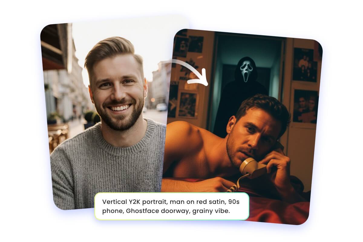 Ghostface AI Generator: Join Viral Gemini Ghostface AI Trend | Fotor