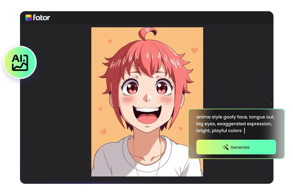 Generate AI Emojis & Stickers from Text Free Online | Fotor