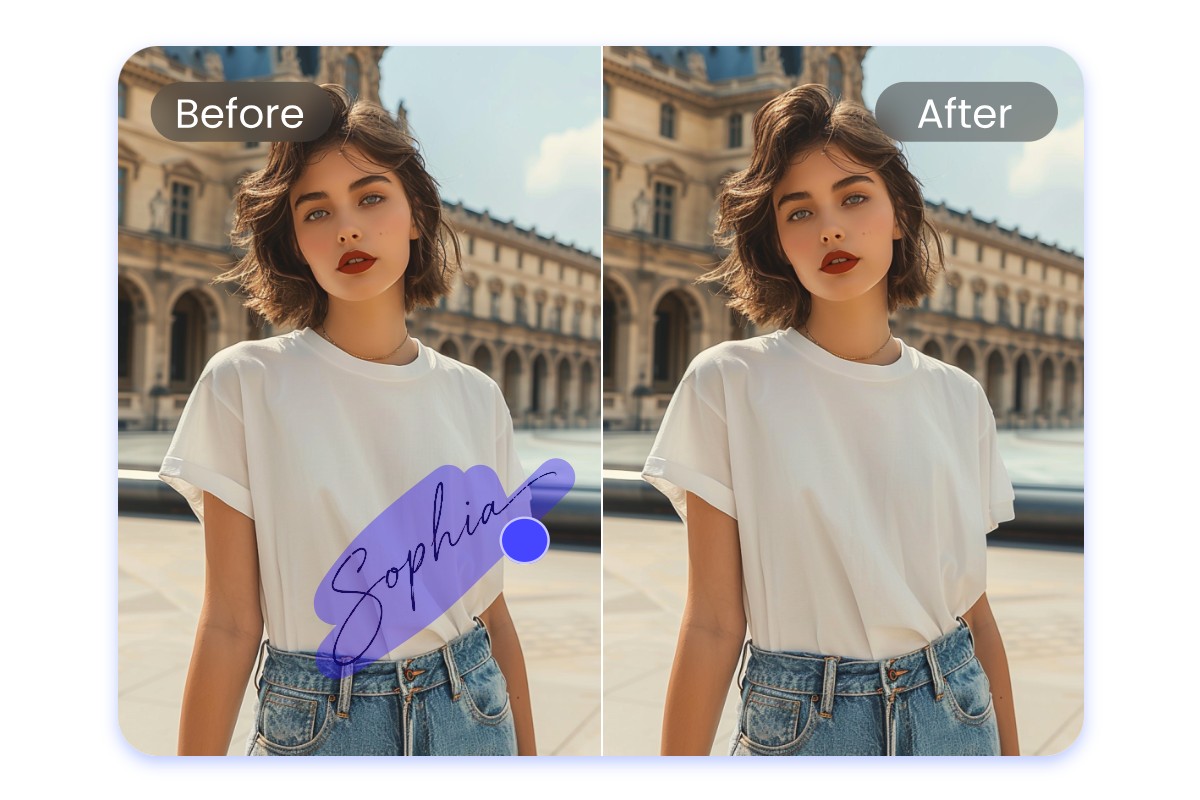 AI Batch Watermark Remover Online Free | Fotor