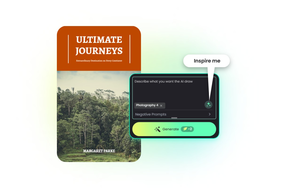 AI Book Cover Generator: Create Book Cover Design with AI | Fotor