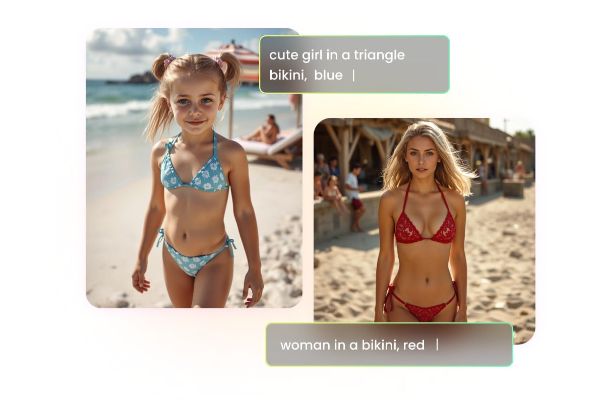 AI Bikini Generator From Text and Photo Online for Free | Fotor