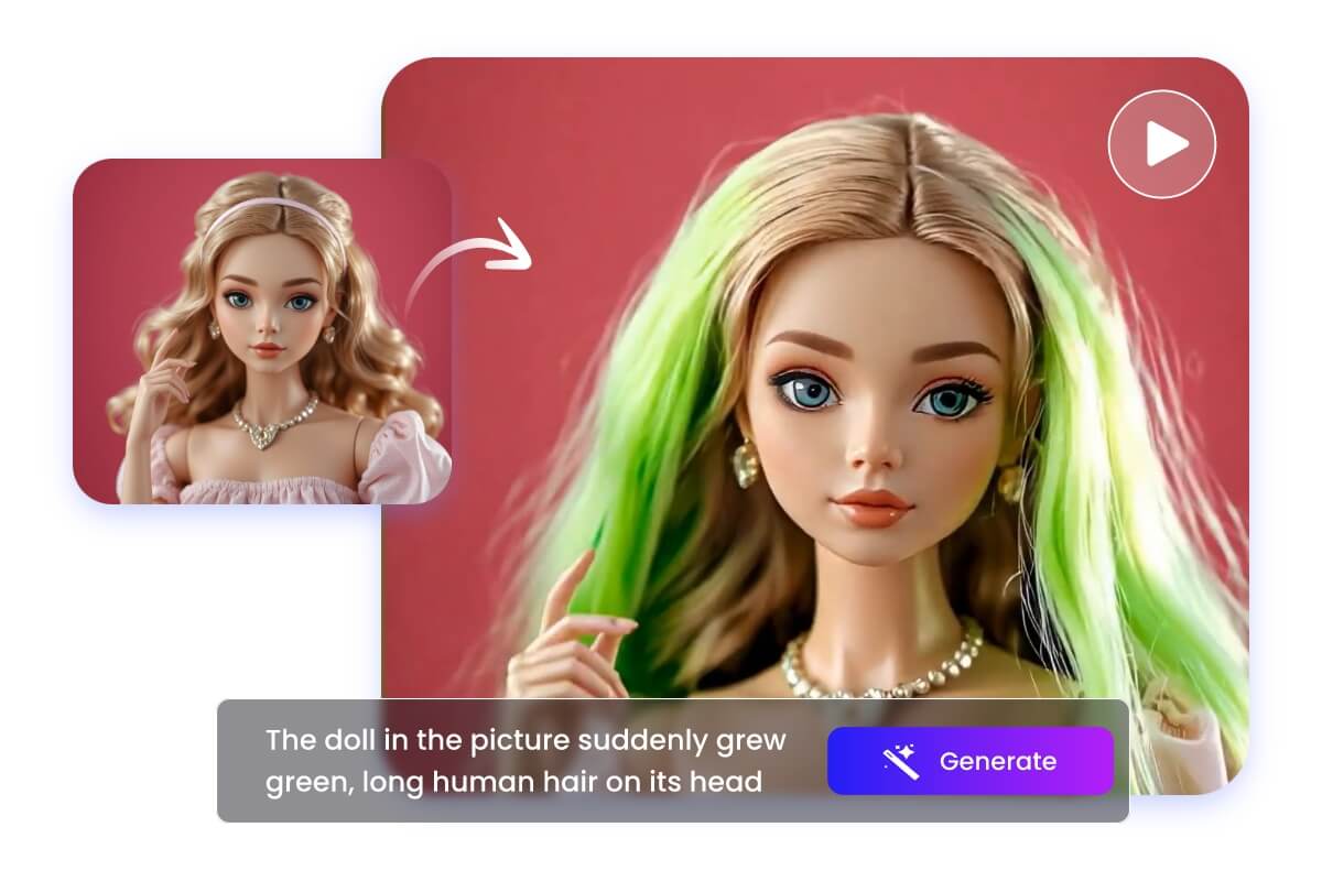 Free AI Hair Growth Online: Generate Hair Growth Videos | Fotor