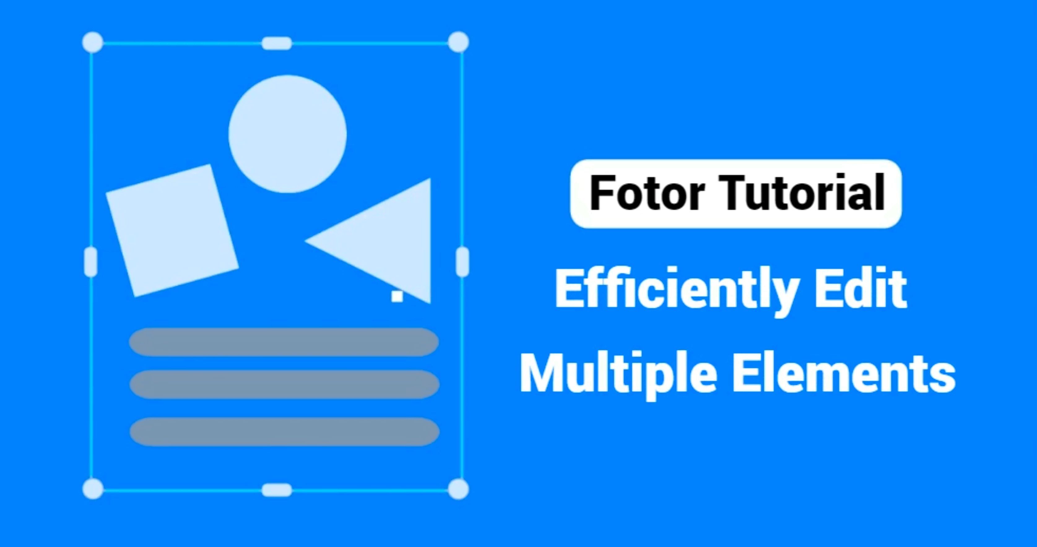 Video Tutorial: Graphic Design & Photo Editing Tips for You | Fotor ...