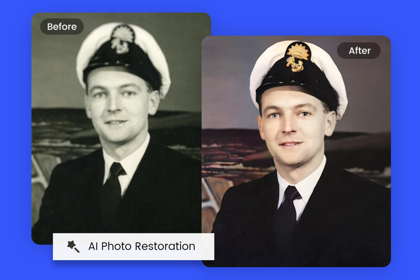 Photo Restoration: Restore Old Photos with AI Online in Seconds | Fotor