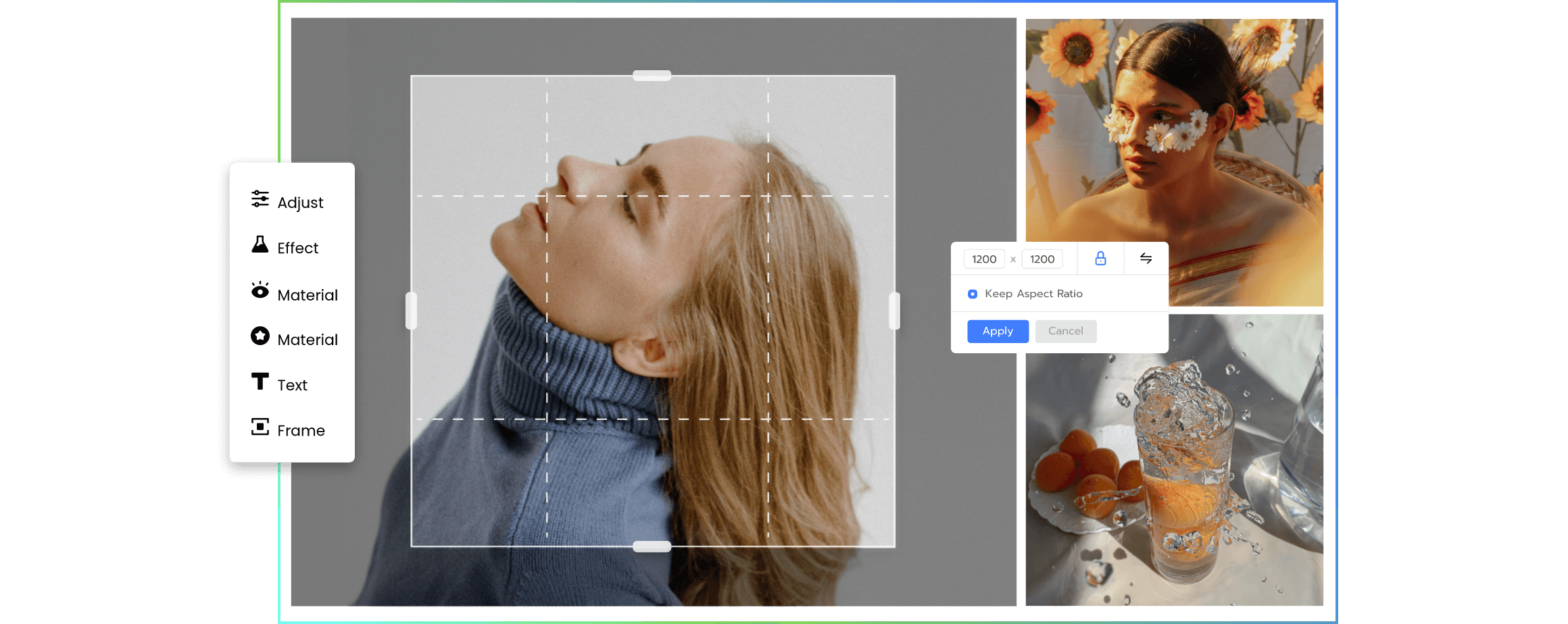 Retouche photo : Fotor–Retouche photo et d'images en ligne gratuits