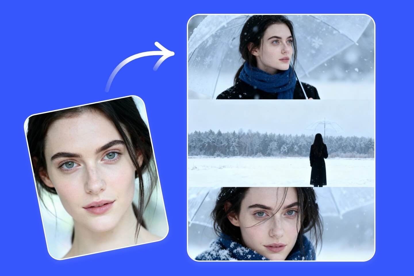 AI Snow Filter - Add Snow to Photo Online Free | Fotor