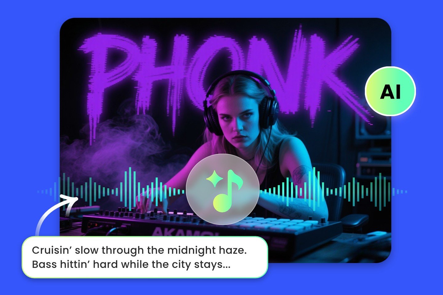 Phonk Maker Free Online: Create Phonk Beat with AI | Fotor