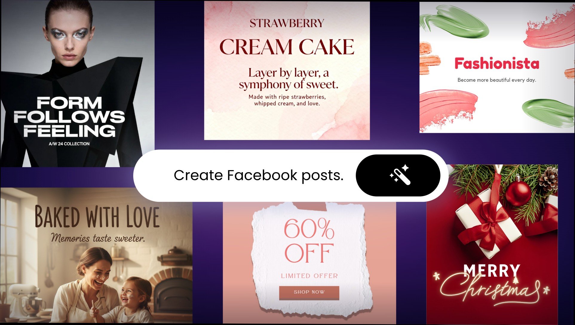 AI Facebook Post Generator Online Free for Catchy FB Captions and Image Posts | Fotor