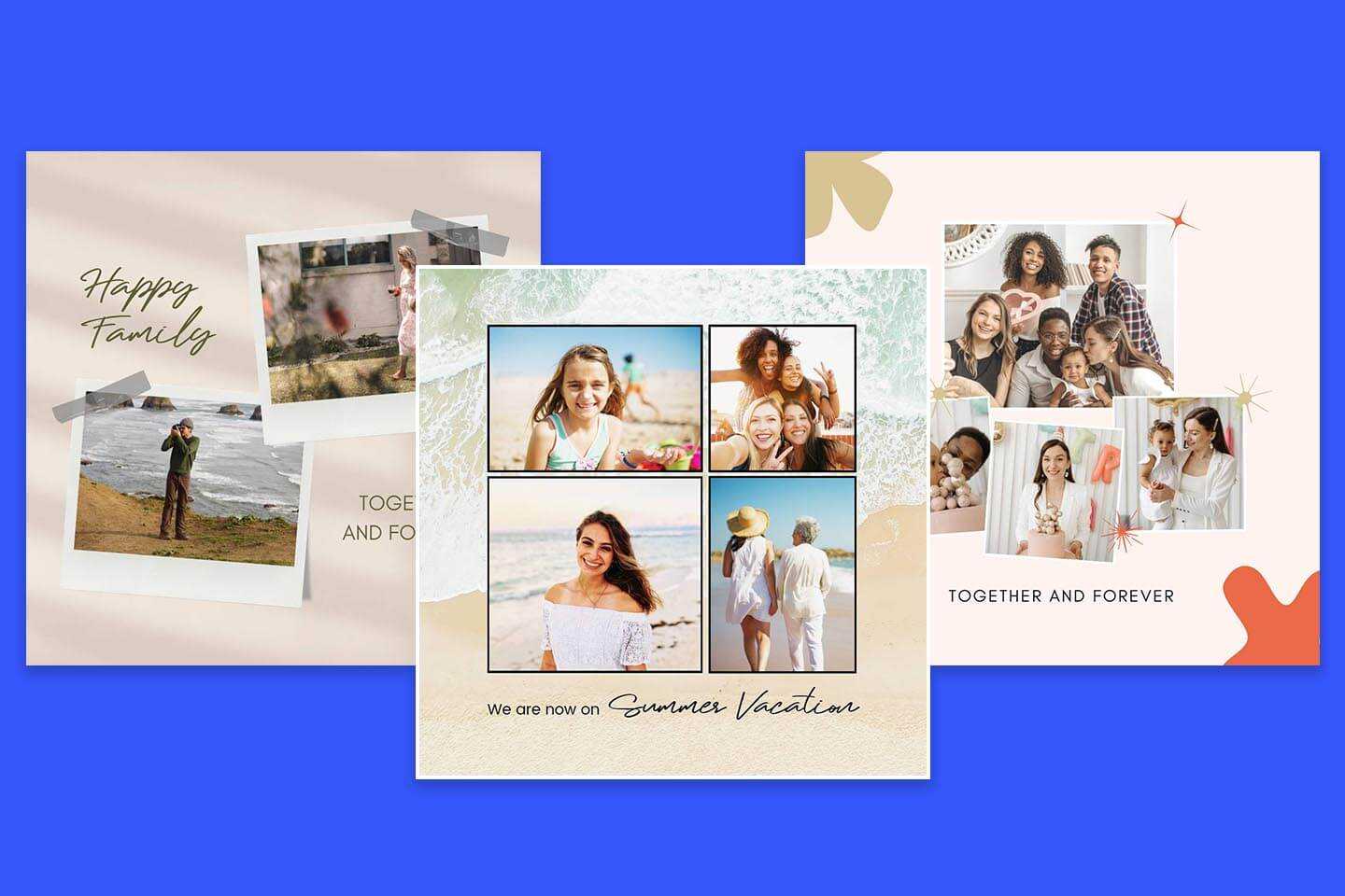 Create A Family Photo Collage Online Fotor