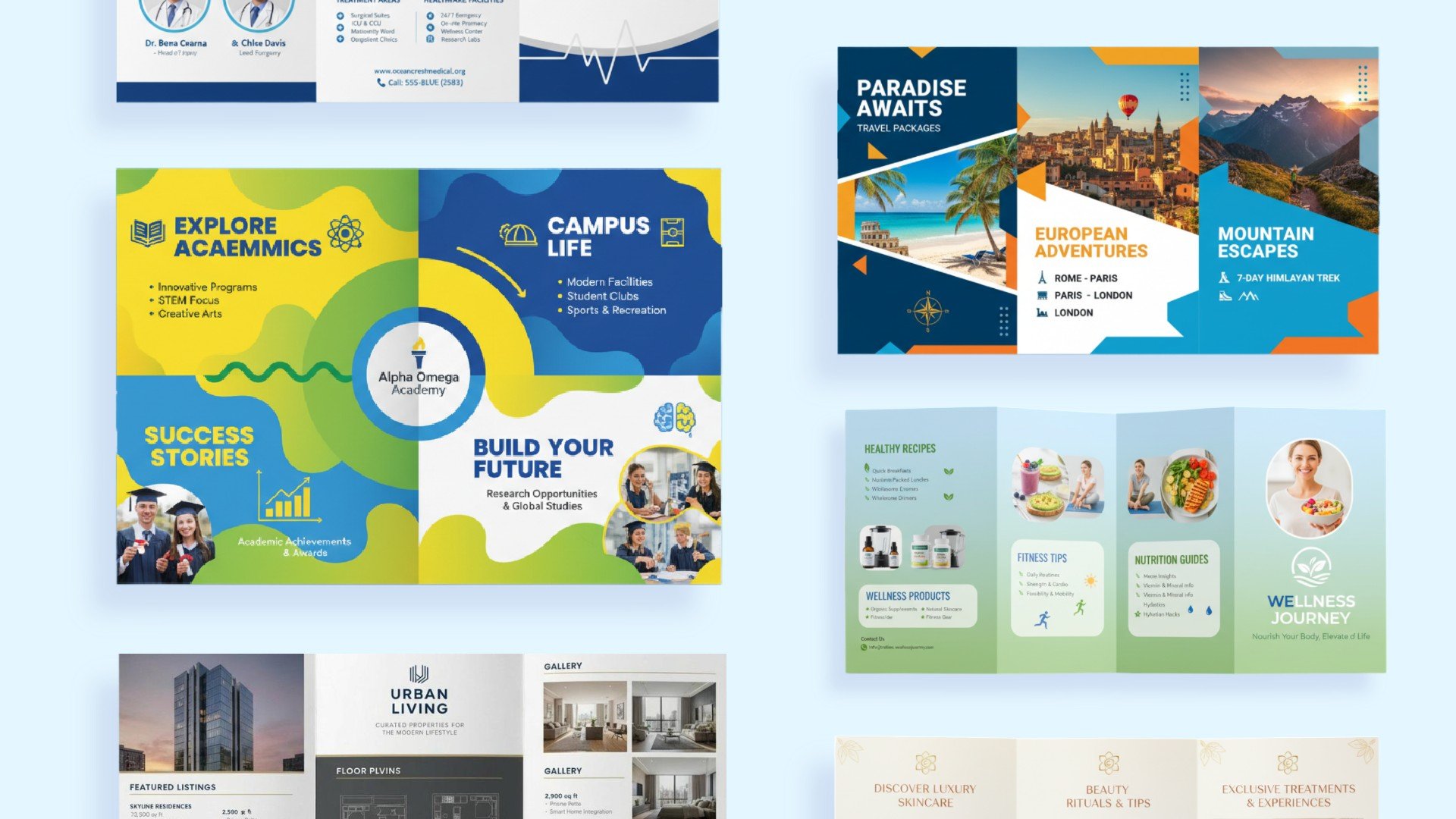 Générateur de brochure IA gratuit en ligne | Fotor